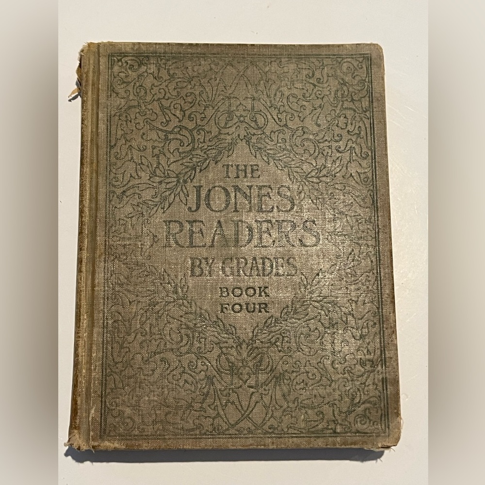 The Jones Readers By Grades Book Four Vintage 1904 Go… - Gem